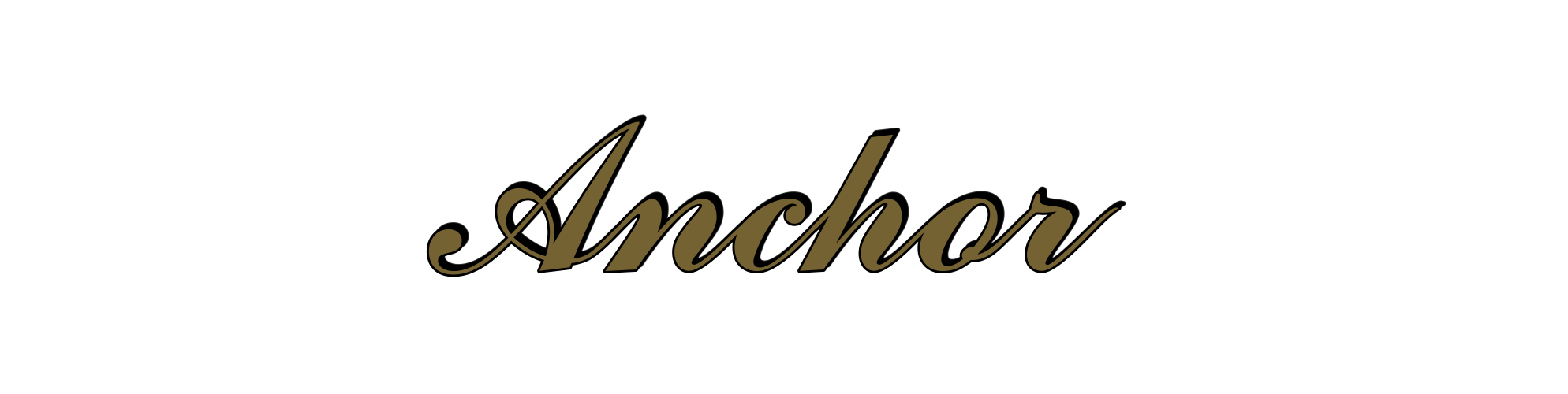 Anchor - EZ-Lettering